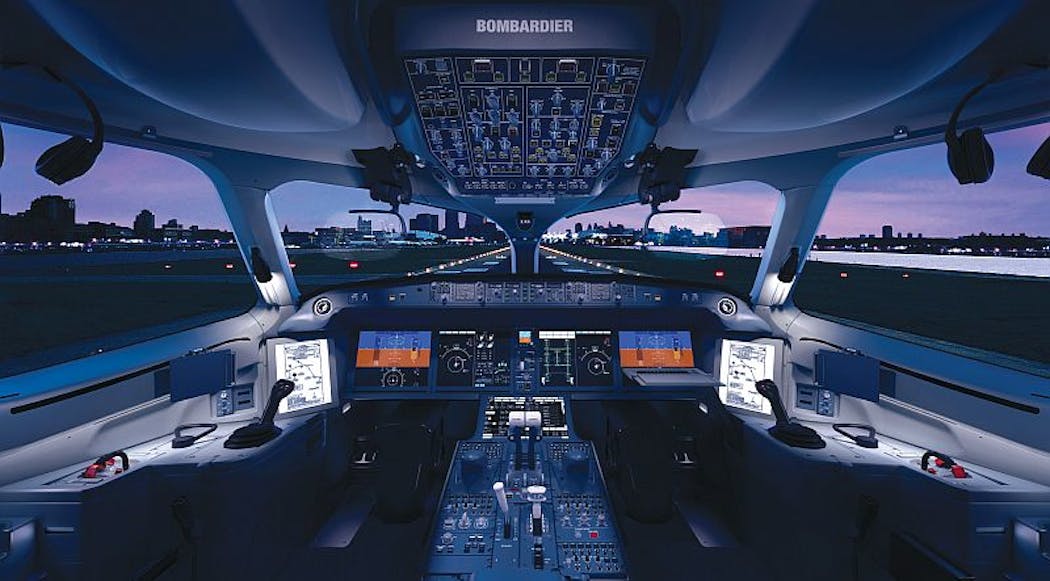 Rockwell Collins Pro Line Fusion certified on Bombardier C Series ...