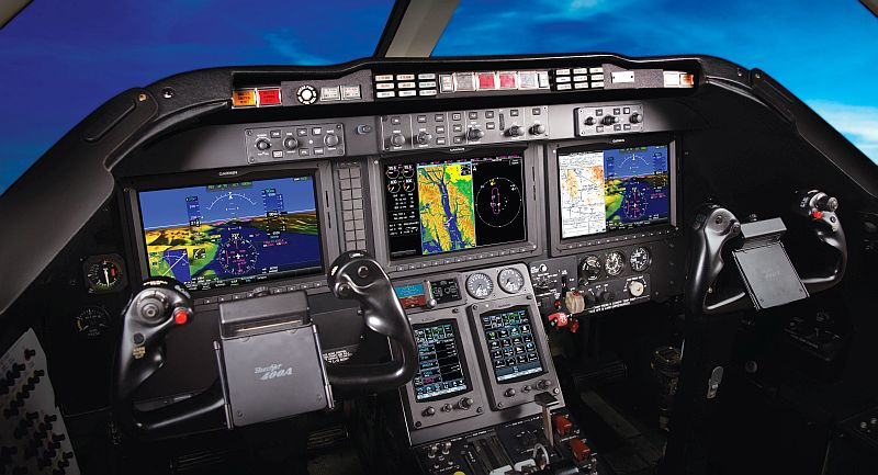 Garmin tests G5000 Integrated Flight Deck for Beechjet 400A, Hawker ...