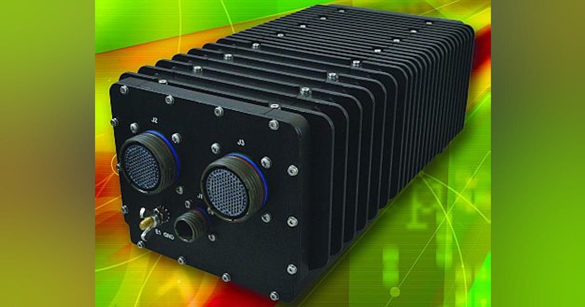 3u Vpx Atr Embedded Computing Enclosure For Uavs And Radar Processing Introduced By Elma