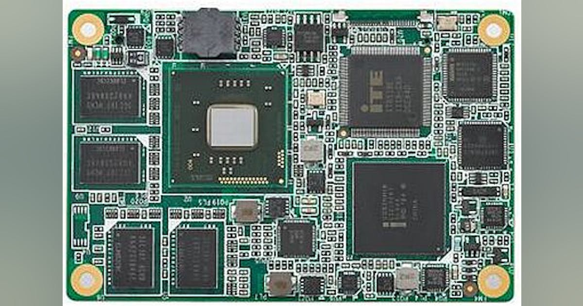 Intel Atom Based Com Express Mini Embedded Computing Module Introduced By Advantech For