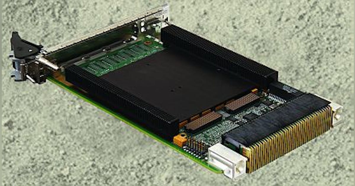 Rugged 3u Openvpx Cpu Board Based In 3rd Generation Intel Core