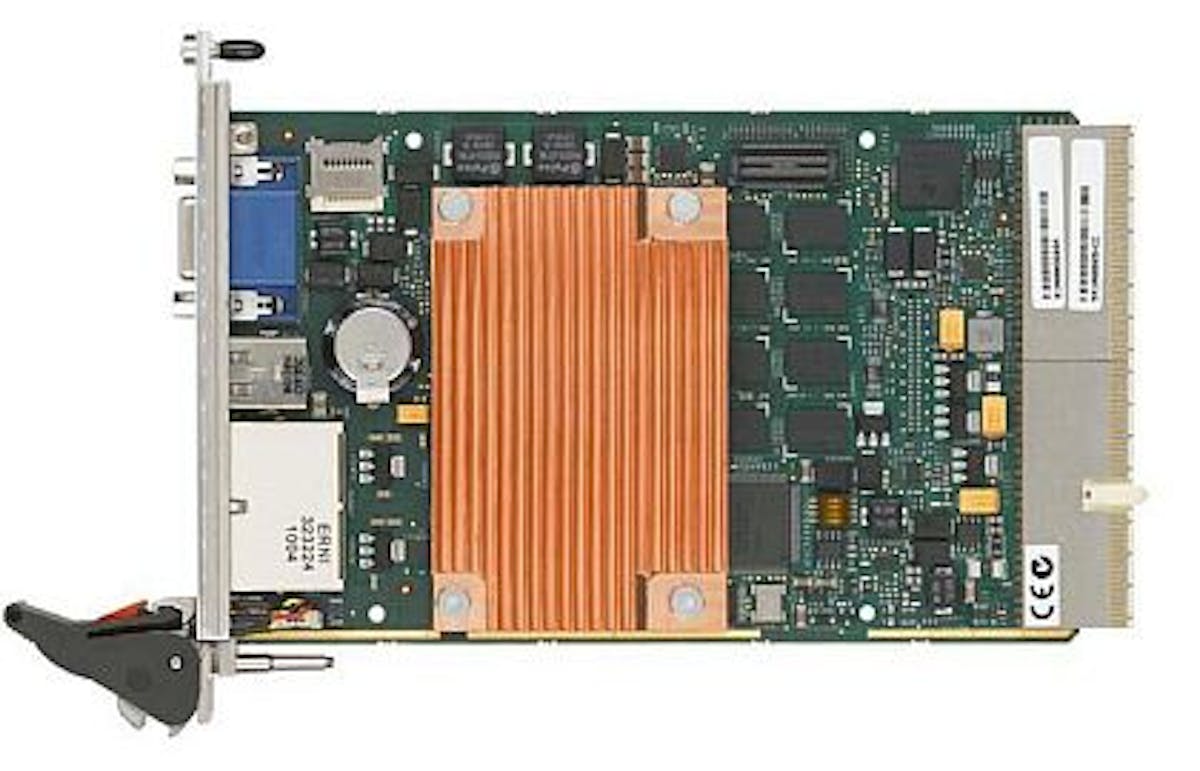 Emerson CPCI7203 rugged 3U CompactPCI single-board computer receives ...