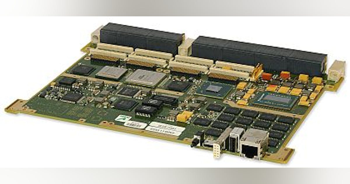 6u Vpx Compactpci And Vme Embedded Computing Boards For Military Embedded Systems Introduced