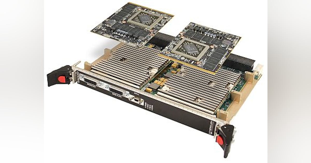 Gpgpu Based 6u Openvpx Embedded Computing Board Introduced By Mercury For Radar Ew And Image