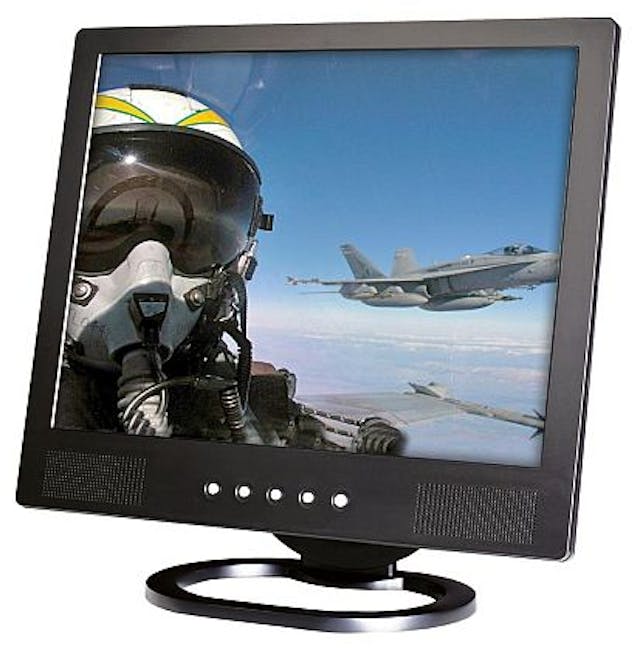 19-inch sunlight-readable rugged LCD monitors for vetronics, avionics ...