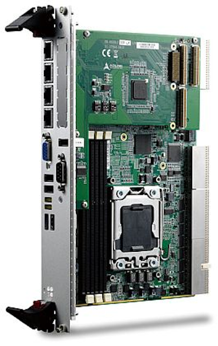 6U CompactPCI processor blade introduced by ADLINK for security and telecom applications ...