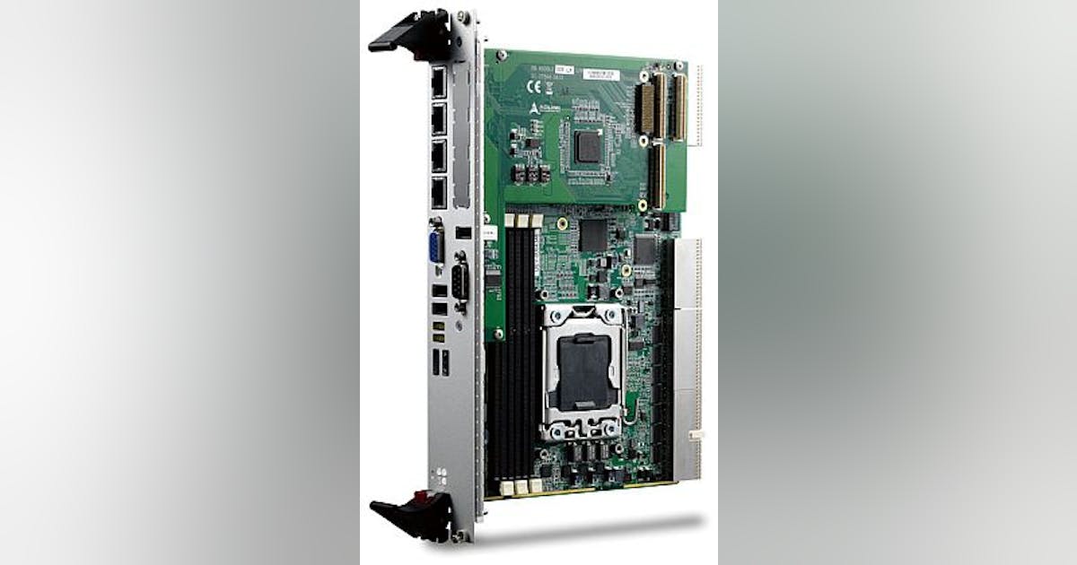 6U CompactPCI processor blade introduced by ADLINK for security and ... 6U CompactPCI processor blade introduced by ADLINK for security and ...