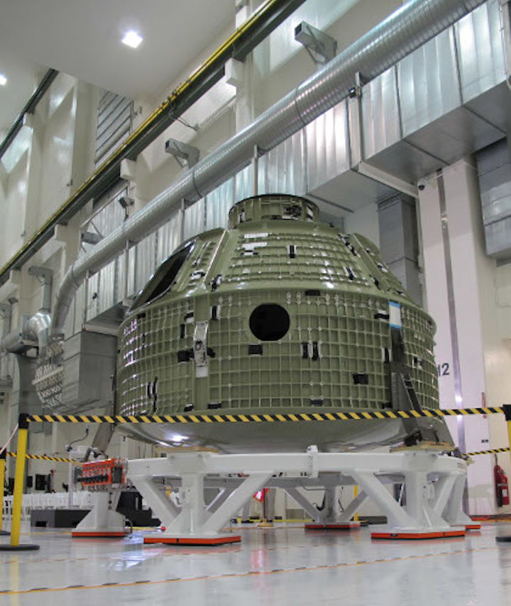 NASA takes delivery of Orion spacecraft crew module by Lockheed Martin ...