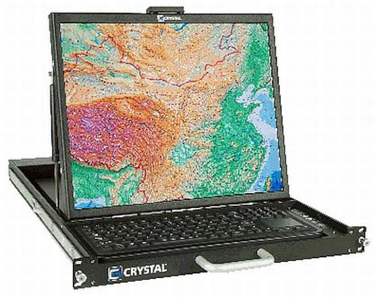 Rugged 19-inch military display that folds into 1-inch rack introduced ...