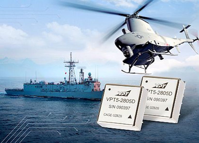 Dual-output DC-DC power converter for unmanned vehicles, ships, and ...