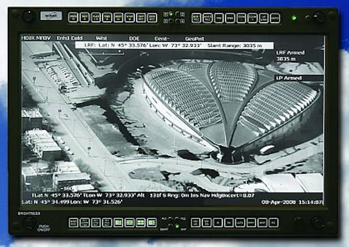 Rugged 20-inch display for moving maps and surveillance uses introduced ...