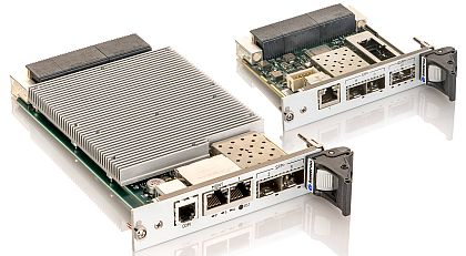 Rugged 10/40 Gigabit Ethernet OpenVPX switch for military applications ...