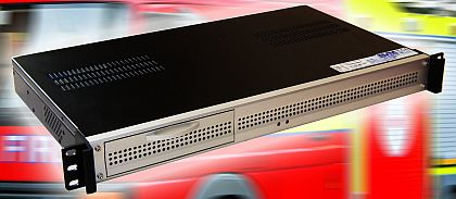 Rugged 1U rackmount server and workstation for emergency vehicles ...
