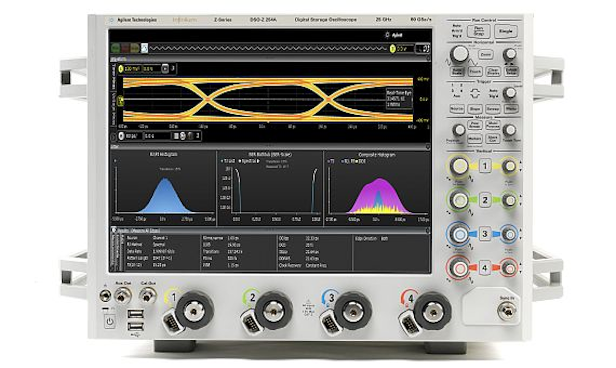Oscilloscopes that users can synchronize to measure 40 channels at once ...