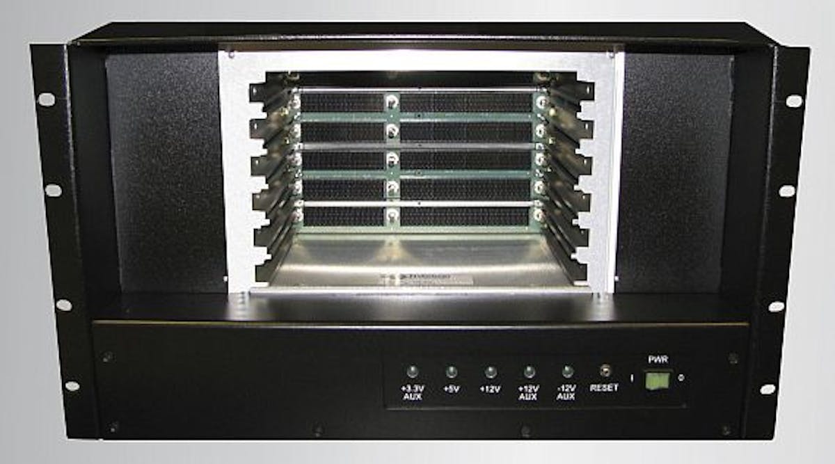 Conduction-cooled OpenVPX chassis for military systems development ...