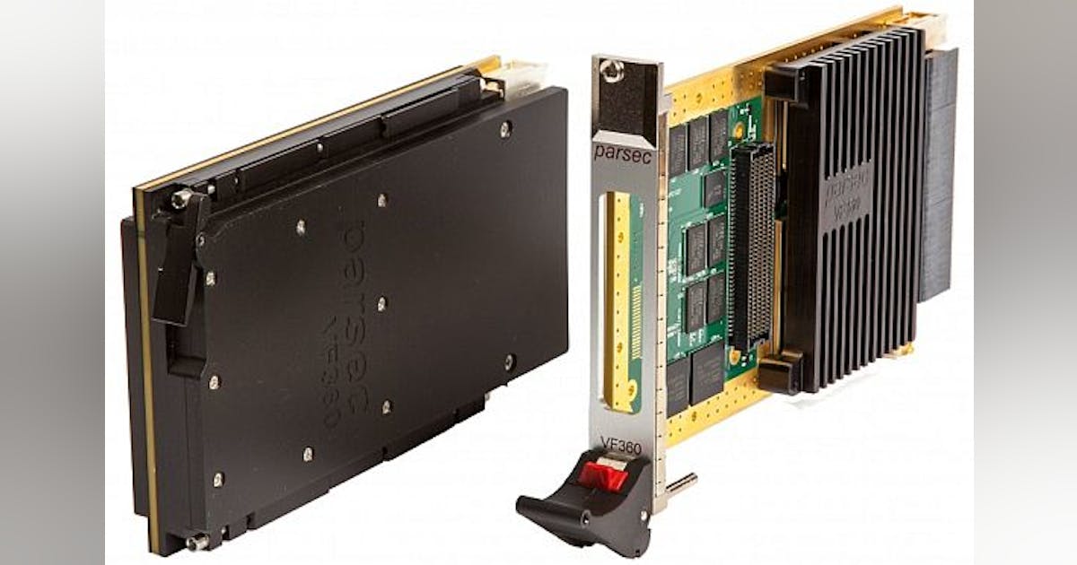 3u Openvpx Dsp Based Embedded Computing Board For Military Applications