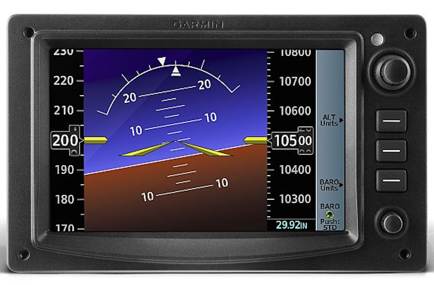 Touchscreen controller for integrated flight deck avionics interface ...