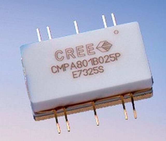 X-Band GaN MMIC power amplifier for aerospace and defense applications ...