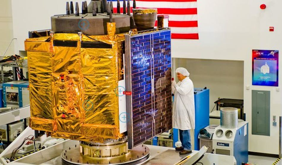 Final satellite in GPS IIF constellation taps Orbital ATK motor, solar ...