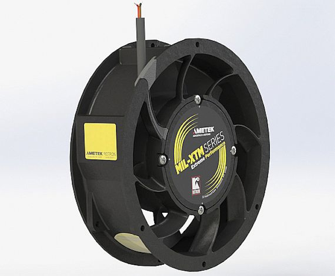 Electronics cooling fan for harsh military and aerospace environments ...