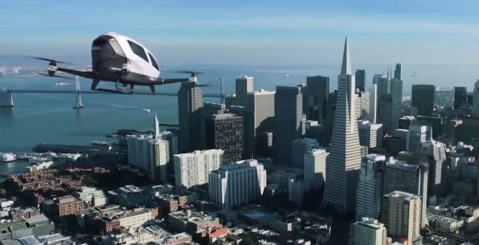 EHang 184 autonomous aerial vehicle | Military Aerospace