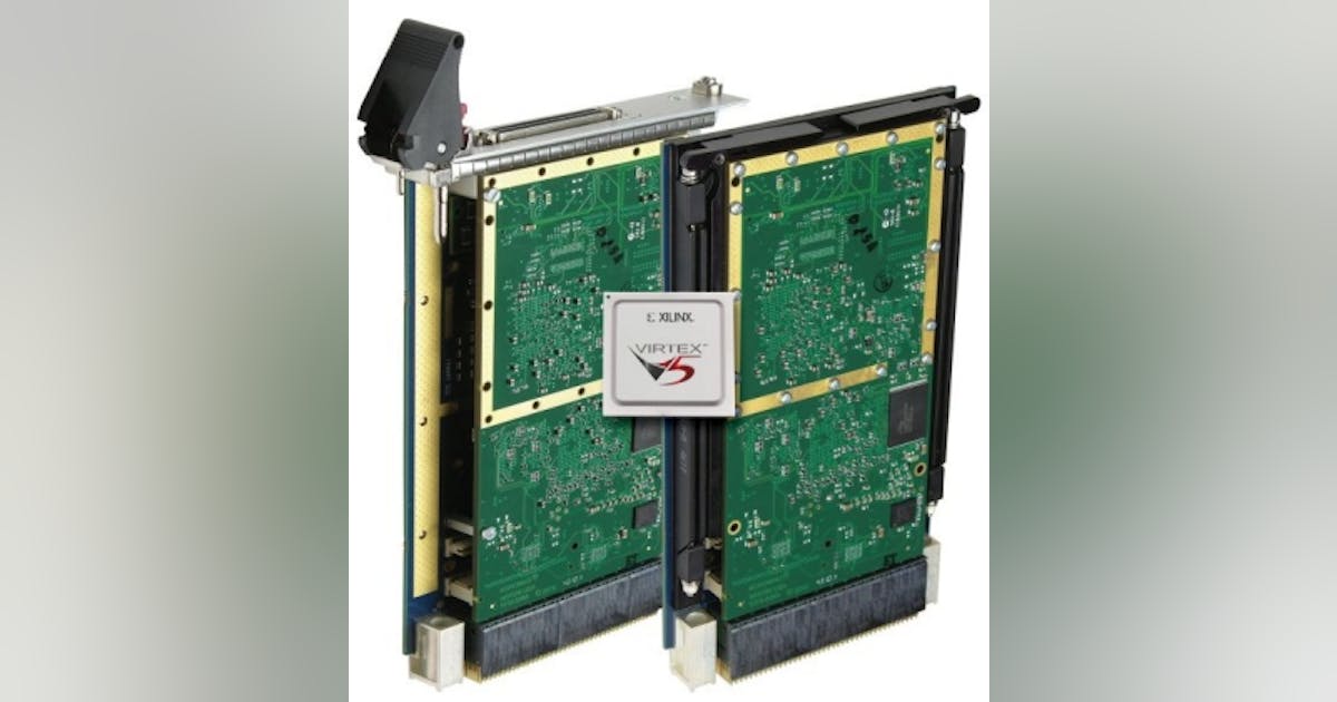 3u Vpx Single Board Computer Based On Xilinx Fpgas For Sigint And