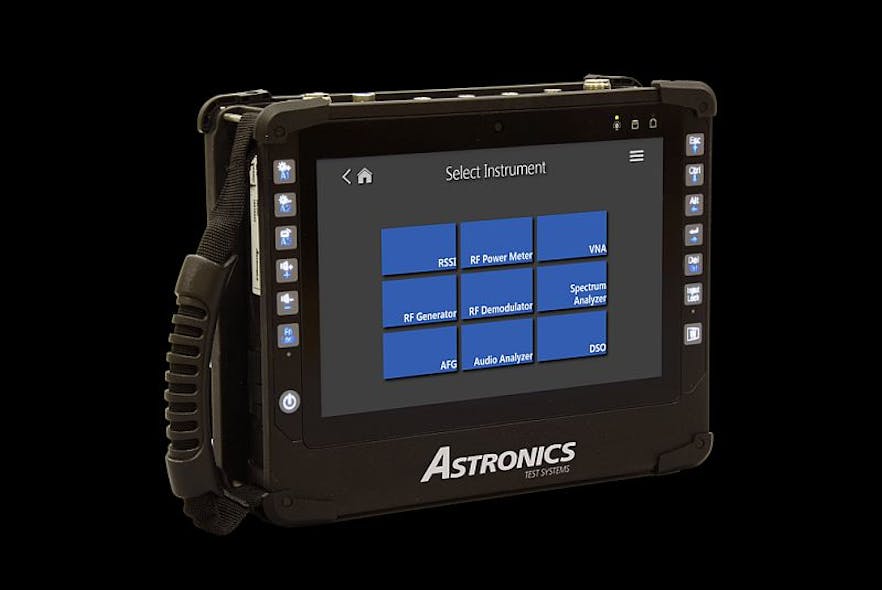 Astronics next-gen, tablet-based radio test set combines nine test ...