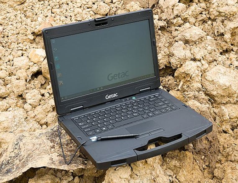Rugged laptop computer for use in shock, vibration, cold, and wet ...