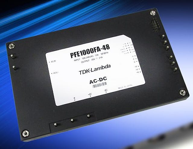 AC-DC power modules for fanless COTS, industrial, and communications ...