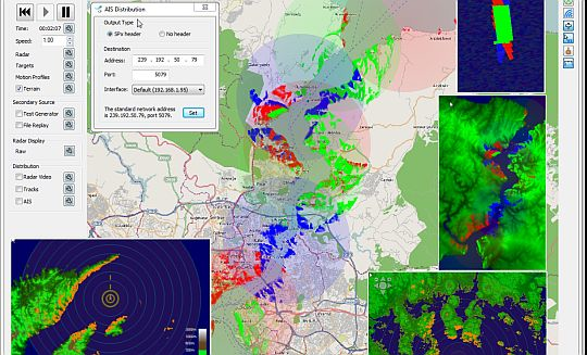 Simulator software tool for radar display test and validation before ...