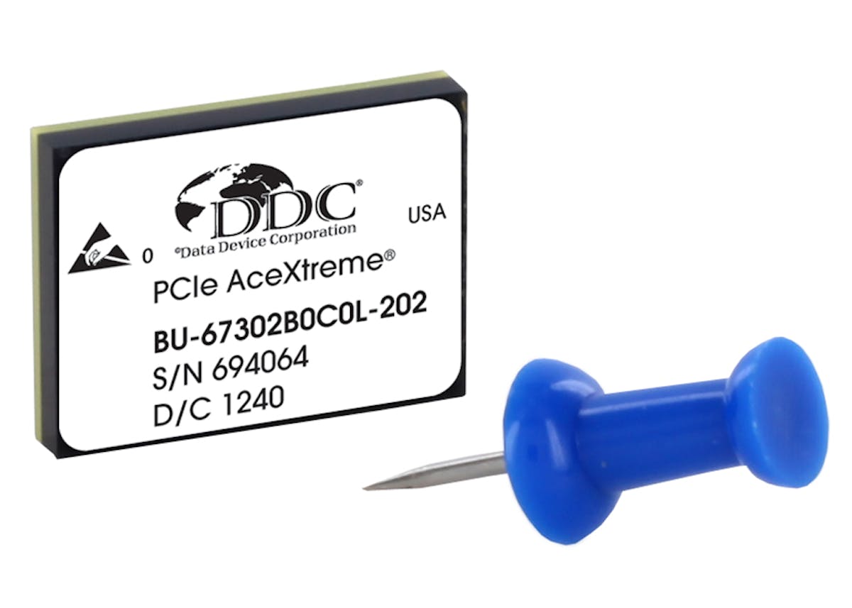 DDC debuts PCI-Express to MIL-STD-1553 BGA package to save space, power ...