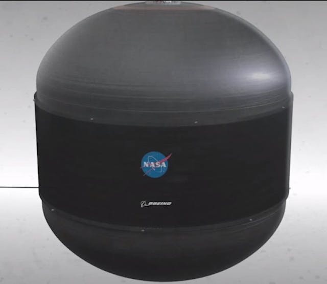 NASA tests composite cryogenic fuel tank, considered a major space ...