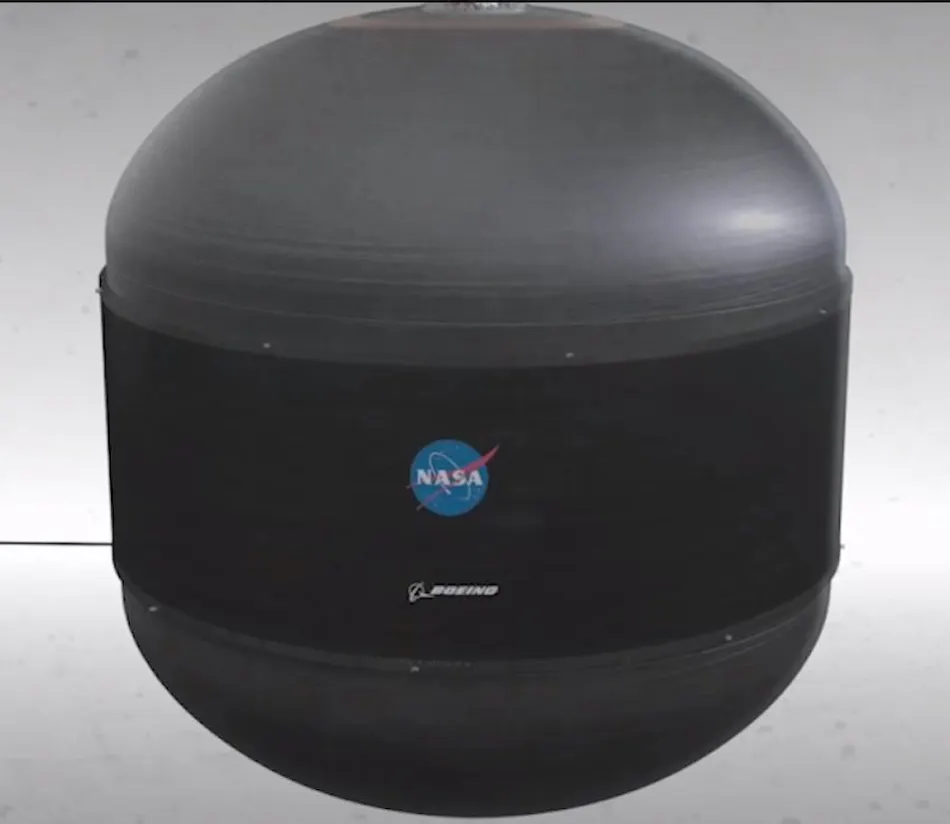 NASA tests composite cryogenic fuel tank, considered a major space ...