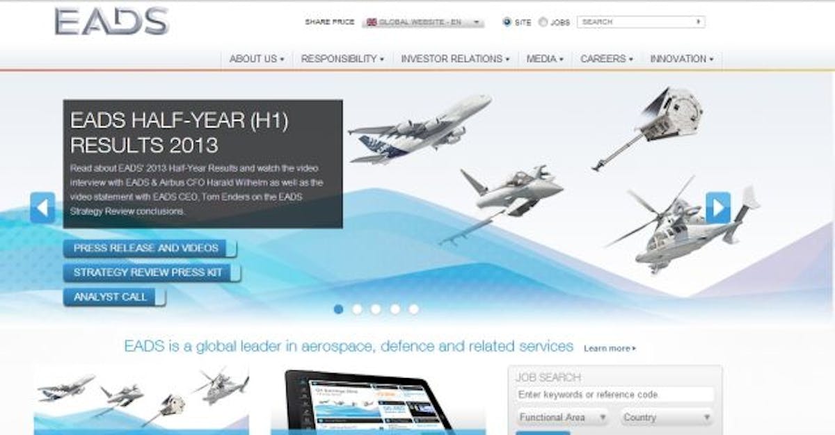 EADS to become Airbus Group, combines entities in single defense and ...