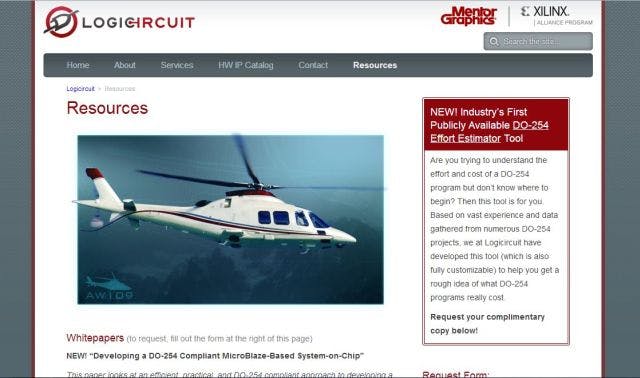 Logicircuit launches free DO-254 Effort Estimator Tool | Military Aerospace