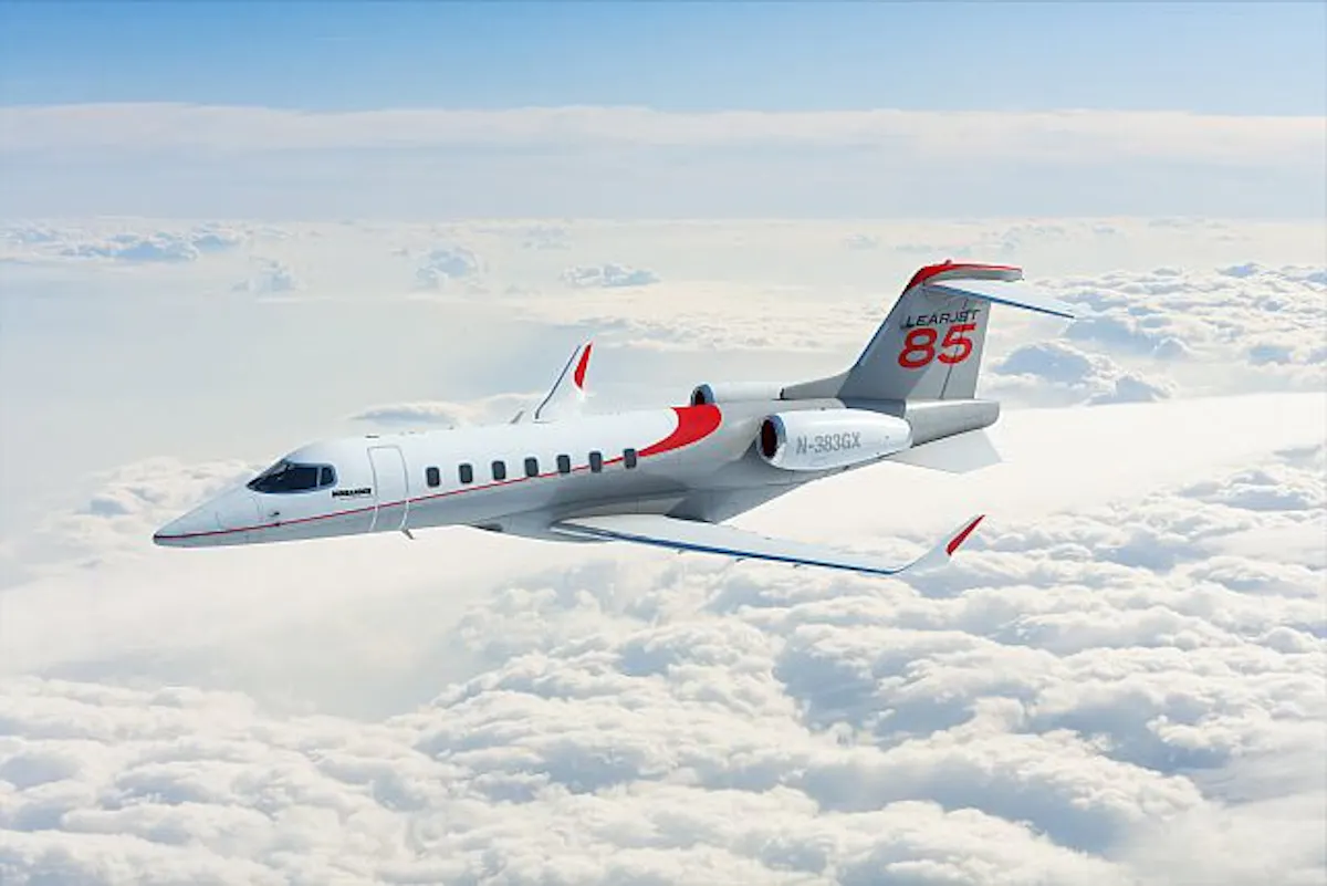 Bombardier launches Learjet 85 flight test program | Military Aerospace