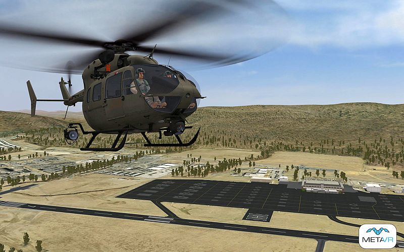MetaVR visuals selected for U.S. Army National Guard UH-72A Lakota ...