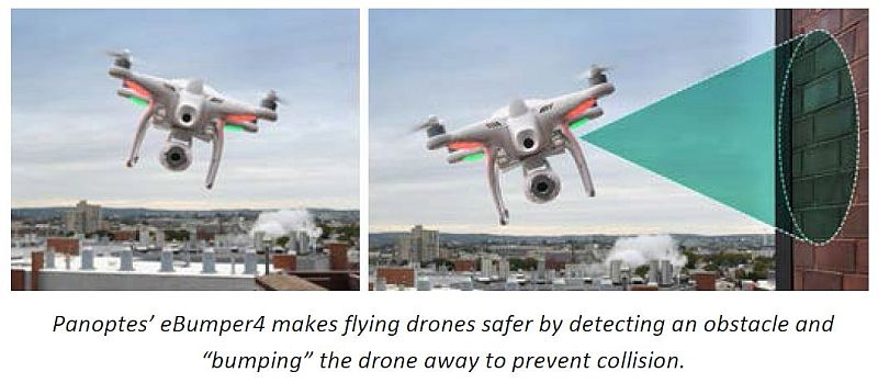 Panoptes enters consumer drone market with eBumper4, obstacle avoidance ...