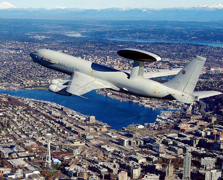 Boeing upgrades, tests NATO AWACS aircraft with Rockwell Collins ...