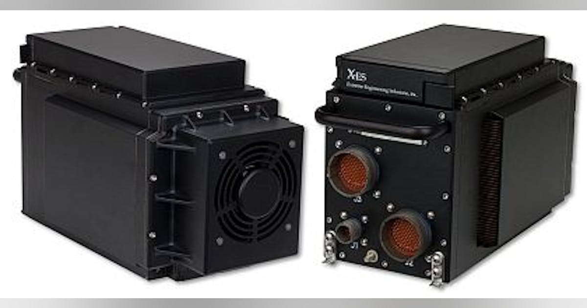Sub Half Atr Embedded Computing Enclosure For Avionics And Vetronics Introduced By X Es