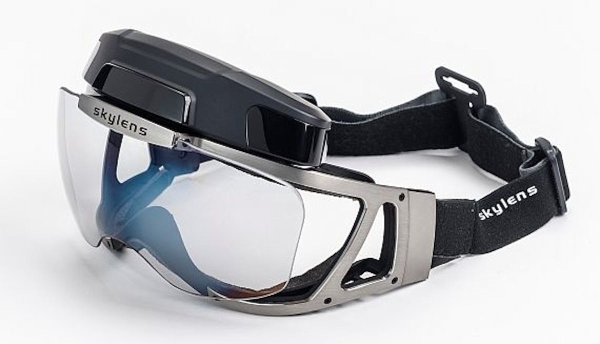 Wearable head-up display with enhanced vision for helicopter pilots ...