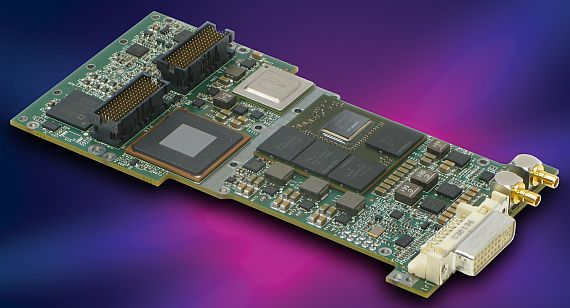 Rugged XMC video and graphics module for civil and military avionics ...
