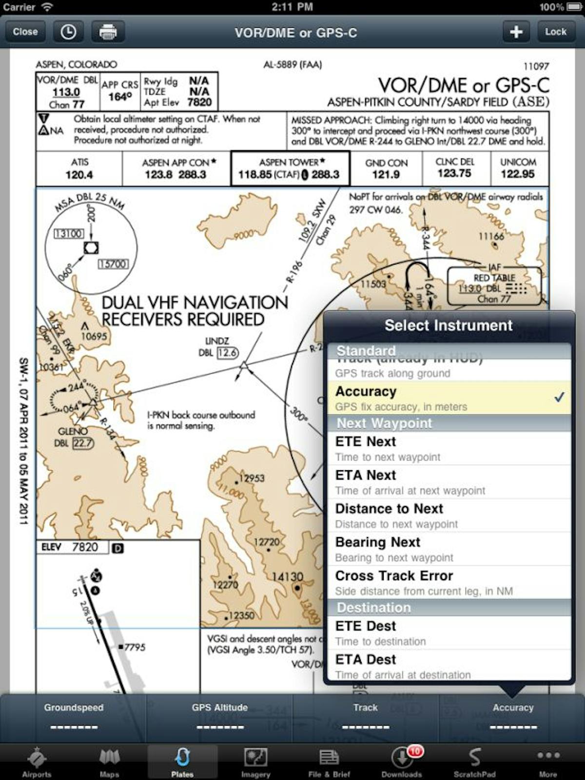 Frontier Airlines approves Apple iPad EFB with ForeFlight Mobile app ...