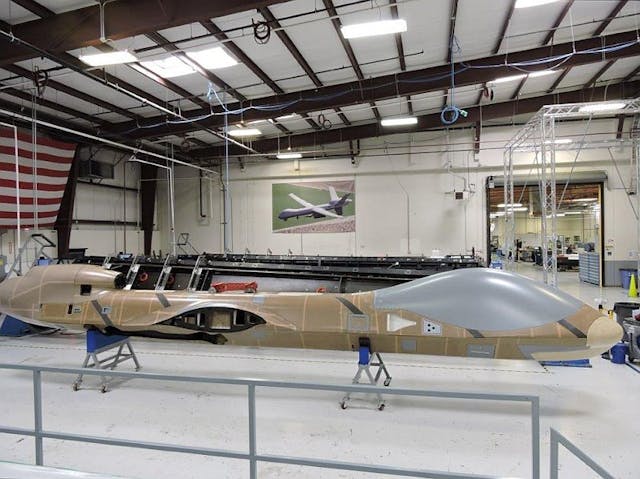 GA-ASI Certifiable Predator B UAS fuselage integration, physical ...