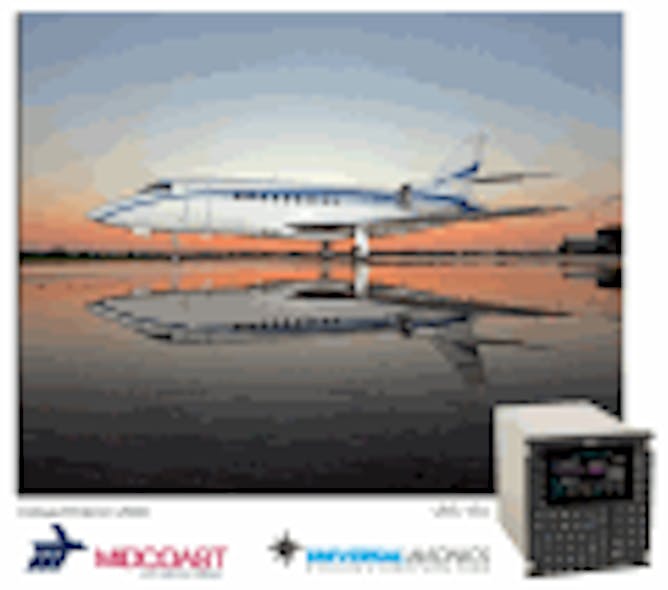 WAAS LPV from Universal Avionics installed on Falcon 2000 aircraft ...