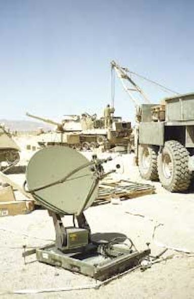 Army logistics staff finally gets a satellite network | Military Aerospace