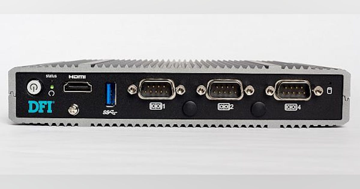 Rugged Intel Atom Based Fanless Rugged Embedded Computing System