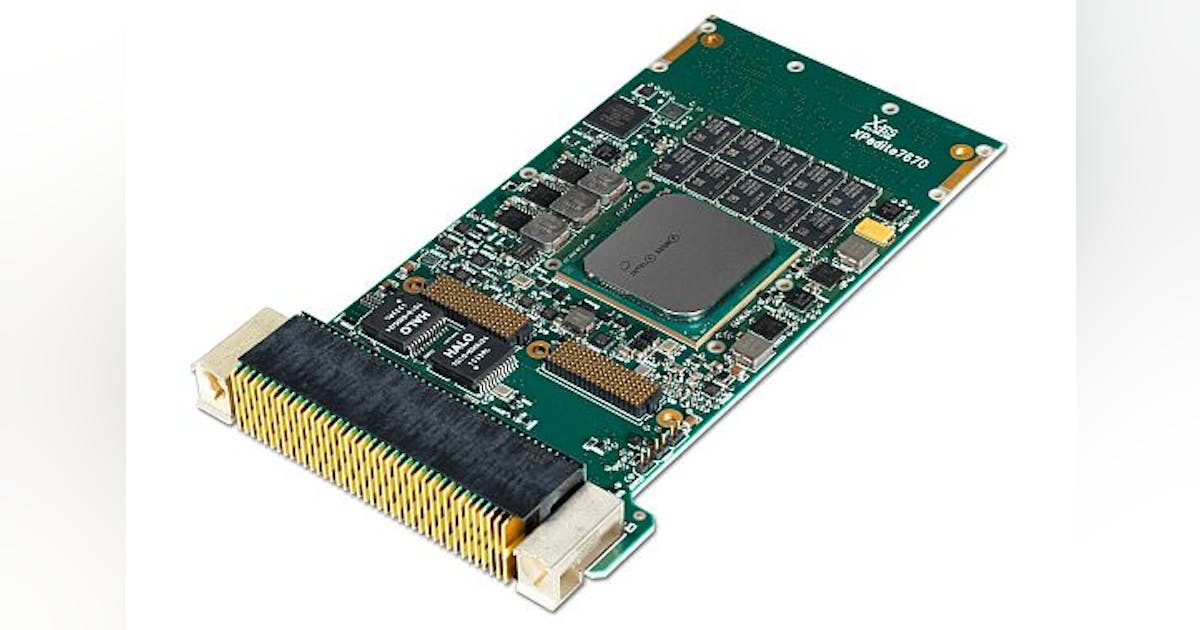 Rugged 3u Vpx Embedded Computing Boards Based On Intel Xeon D