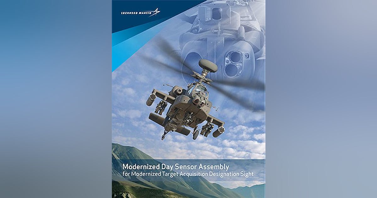 Modernized Day Sensor Assembly (M-DSA) by Lockheed Martin | Military ... Modernized Day Sensor Assembly (M-DSA) by Lockheed Martin | Military ...