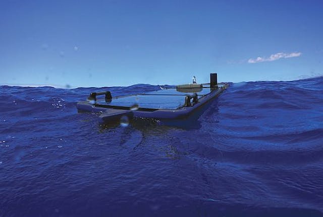 Royal Navy uses networked unmanned surface vessels (USVs) for detecting ...